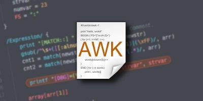 Getting Started With Awk Command Make Tech Easier
