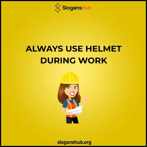 Road Safety Slogans Helmet