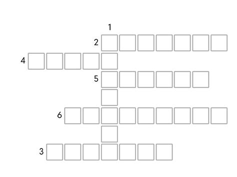 Printer Crossword