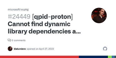 Qpid Proton Cannot Find Dynamic Library Dependencies At Runtime