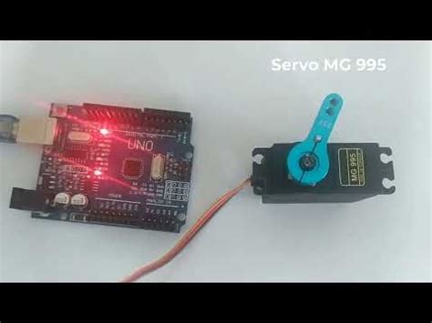 Servo Motor With Arduino Uno Arduino Iot Motor
