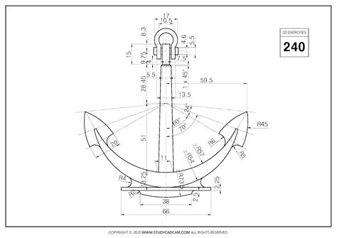 Studycadcam D Cad Exercises Pdf Artofit