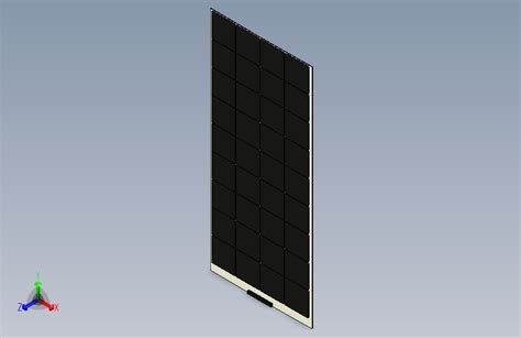 太阳能光伏板 Step 模型图纸下载 懒石网