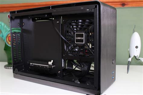 Kolink Rocket Mini ATX Gaming PC Case Angled Graphics Card GPU Case