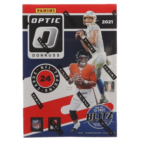 2021 Panini Donruss Optic Football Fanatics Exclusive Blaster Box With