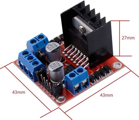 Wwzmdib 2 Pcs L298n Motor Driver Controller Board Dc India Ubuy