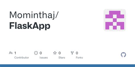 Github Mominthajflaskapp