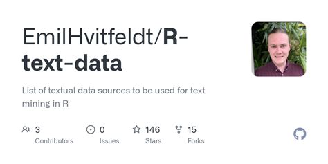 github emilhvitfeldt r text data list of textual data sources to be used for text mining in r