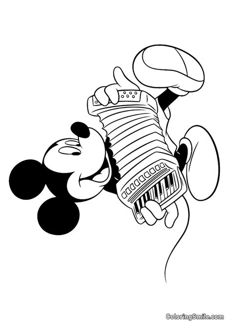 Mickey Mouse Para Colorir Grátis Para Imprimir