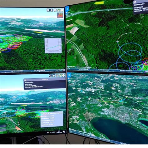 Teamwise On A Tiled Display Wall Showing Several Synchronised View Download Scientific Diagram
