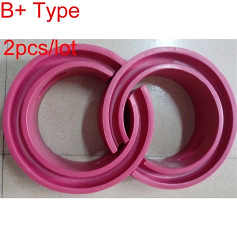 Youwinme 2pcs 레드 B 타입 Amt 자동차 충격 흡수기 스프링 범퍼 파워 쿠션 버퍼 자동 서스펜션 코일 댐퍼power Cushion Buffer