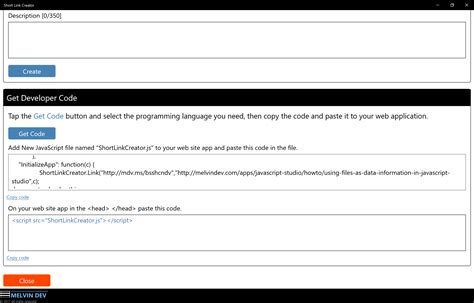 Melvin Dev Redirecting Short Link Using Javascript Code