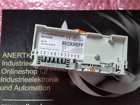Beckhoff Bk9050 Ethernet Tcp Ip Buscoupler Compact Andre Ertel Anertkom Industrial Electronics