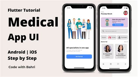 Flutter Tutorial Medical App Ui 2022 Dari 0 Pemula Android Ios Widget Doctor App