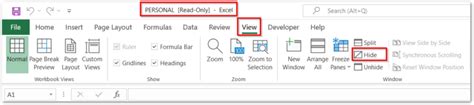 Personal Macro Workbook VBA Create And Use Excel Unlocked