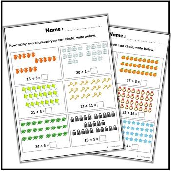 Equal Groups And Division By Komal Arshad TPT