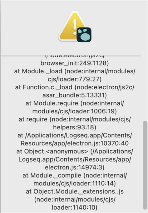 220421的nightlymac Arm64无法运行 · Issue 5024 · Logseqlogseq · Github