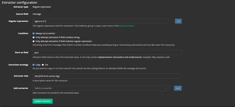 Graylog2 Json Extractor Stops Messages From Showing Up In Graylog