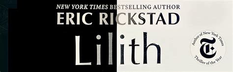 Lilith A Novel 9781094000749 Eric Rickstad Books