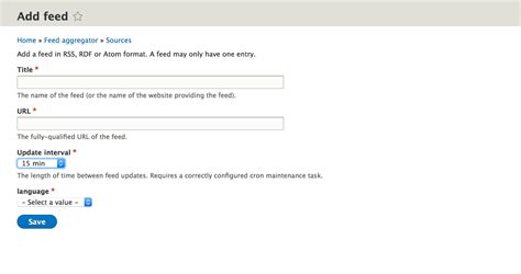 8 How Customize Update Interval Of Aggregator Module Drupal Answers