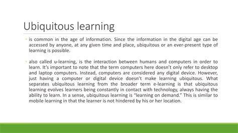 Ubiquitous Learning Pptx