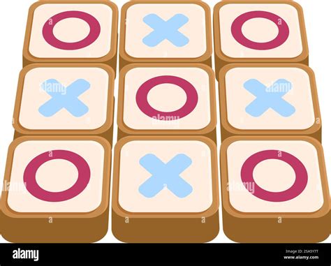 Tic Tac Toe Game Board With Xs And Os Is Shown Representing The Classic Game Of Strategy And