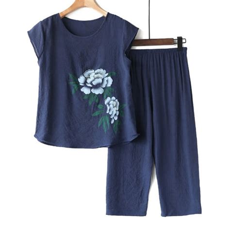 Oalirro Two Piece Outfits For Women Lounge Sets Button Down Sweatshirt