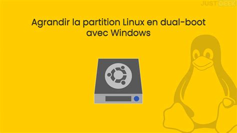 如何使用windows放大双靴中的linux分区