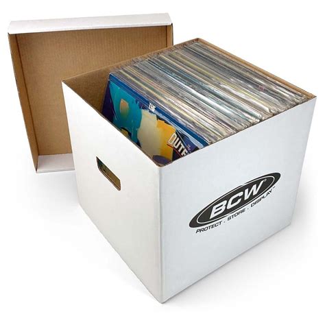 1 Bx 33rpm Box Bcw 33 Rpm Record Storage Box 722626921704
