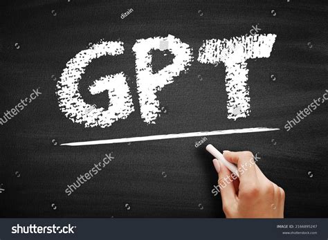 Gpt Guid Partition Table Standard Layout Stock Photo 2166895247 Shutterstock