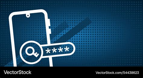 Password Security Royalty Free Vector Image Vectorstock