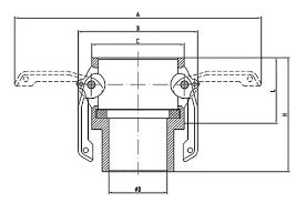 Camlock Coupling Stainless Cam And Groove Fittings Connectors Dixon