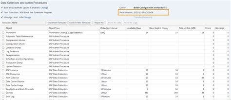 Dba Cockpit For Sap Ase New Screens And Enhancem Sap Community