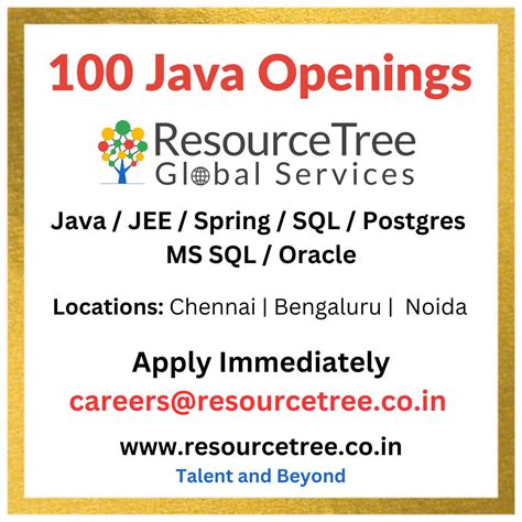Resourcetree Java Javafullstackdevelopers Javajobs Javadeveloper