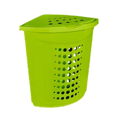 Кошик для білизни кутовий 45л колір салатовий АЛЕАНА ціна 350 грн — Prom Ua Id 1688741206