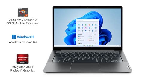 Buy Lenovo Ideapad Slim Ryzen U Gb Ram Gb Ssd Win Mso Inches