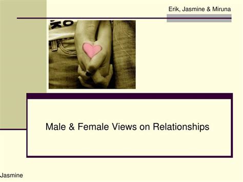 PPT Male Female Views On Relationships PowerPoint Presentation ID 3593884