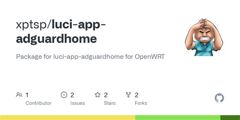 Github Xptspluci App Adguardhome Package For Luci App Adguardhome