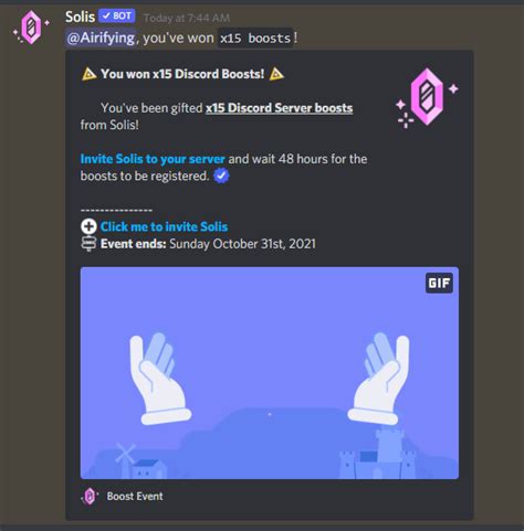 Free Discord Boost Bot Discord