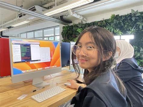 Girl Coding Class Caritas Wu Cheng Chung College