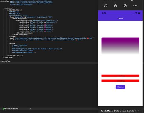 gradient not appearing on ios · issue 8402 · dotnet maui · github
