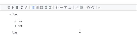 列表项批量缩进和取消缩进 · Issue 761 · Vanessa219vditor · Github