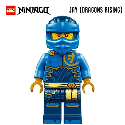 Minifigure Lego Ninjago Jay Dragons Rising Super Briques