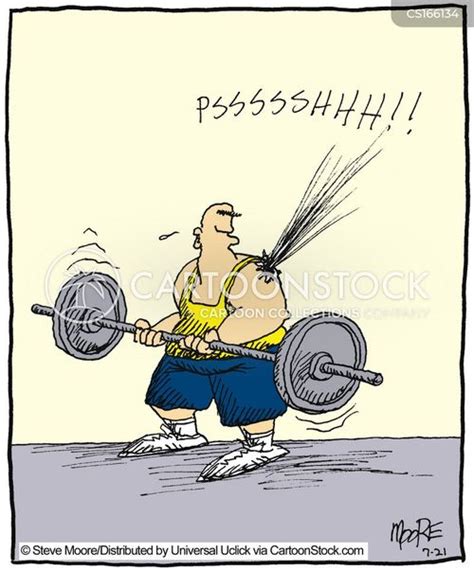 Cartoon Muscle Strength