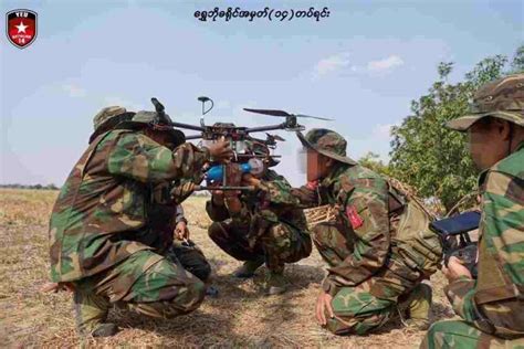 တောင်သာနှင့် ရေဦး မြို့နယ်တို့တွင် စစ်တပ် တပ်စွဲထားသော နေရာများကို ဒရုန်းဖြင့် ဗုံးကျဲ တိုက်ခိုက