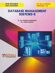 Nirali Database Management Systems II For 2024 Exam