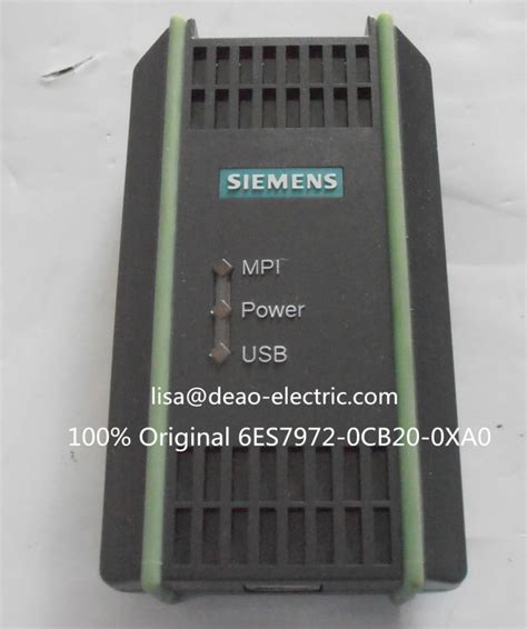 6es7972 0cb20 0xa0 Usb Mpi Cable Siemens S7 200 300 400 Plc Programming