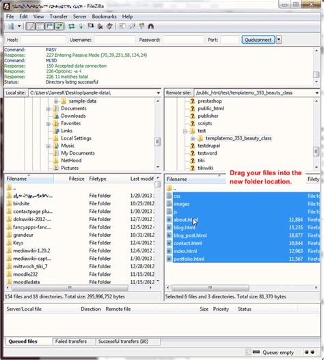 How Do I Move Files On My Server InMotion Hosting