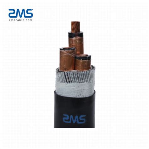 High Voltage Submarine Cable Copper Conductor Power Cable Xlpe Insulated Dc High Voltage
