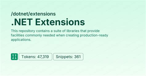 extensions